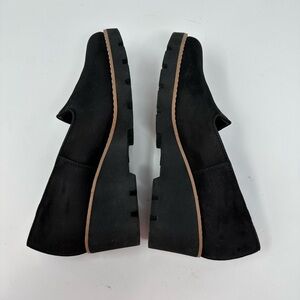 Vionic | Shoes | Vionic Willa Loafer Womens 6 Black Suede Slip On Wedge ...